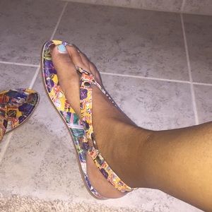 Shoes | Hand Painted Sandals | Poshmark